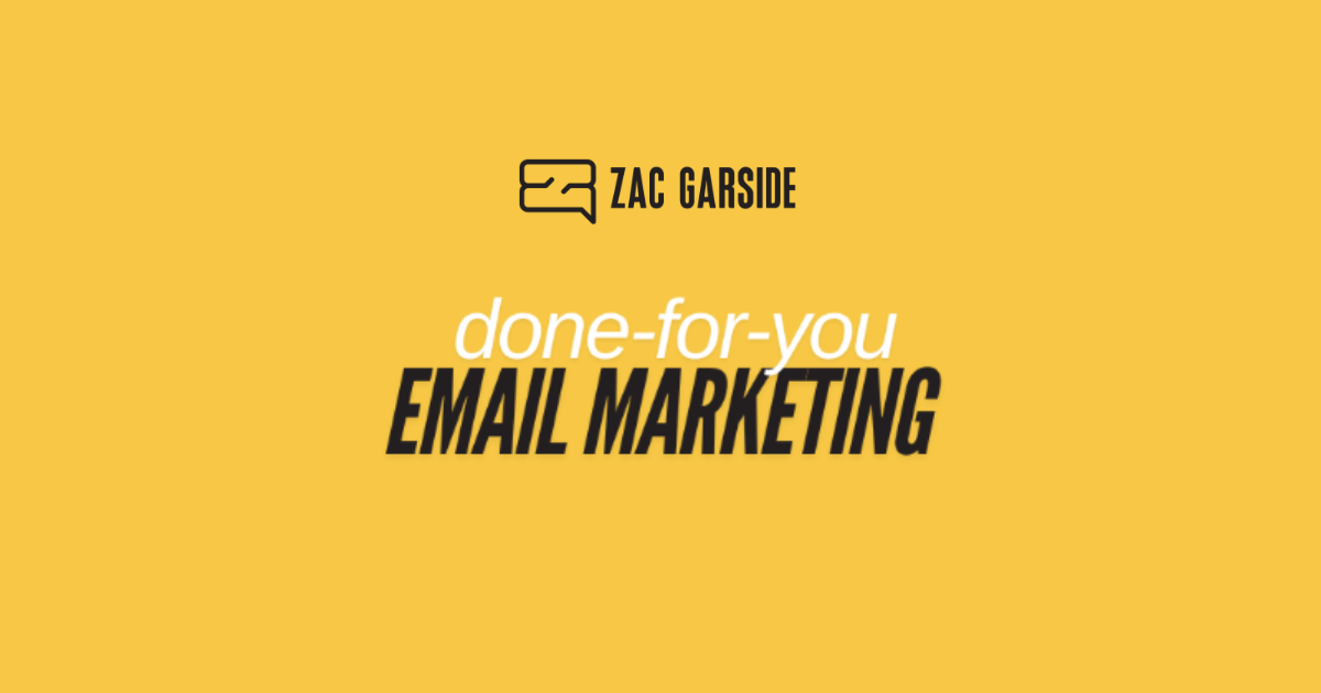 Zac Garside | CEO-Turned-Copywriter