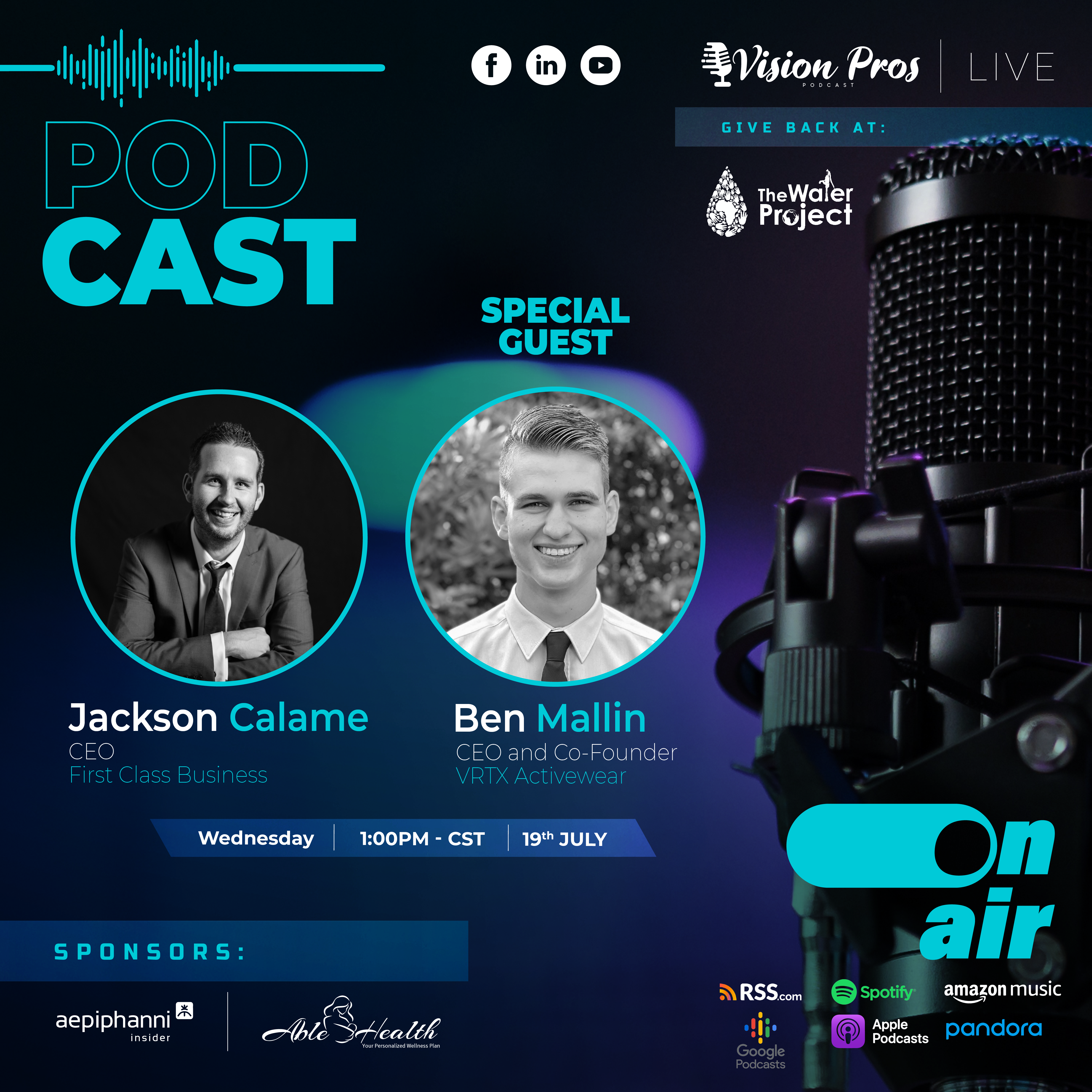 Episode 38 Vision Pros Podcast by First Class Business | Entrepreneur ...