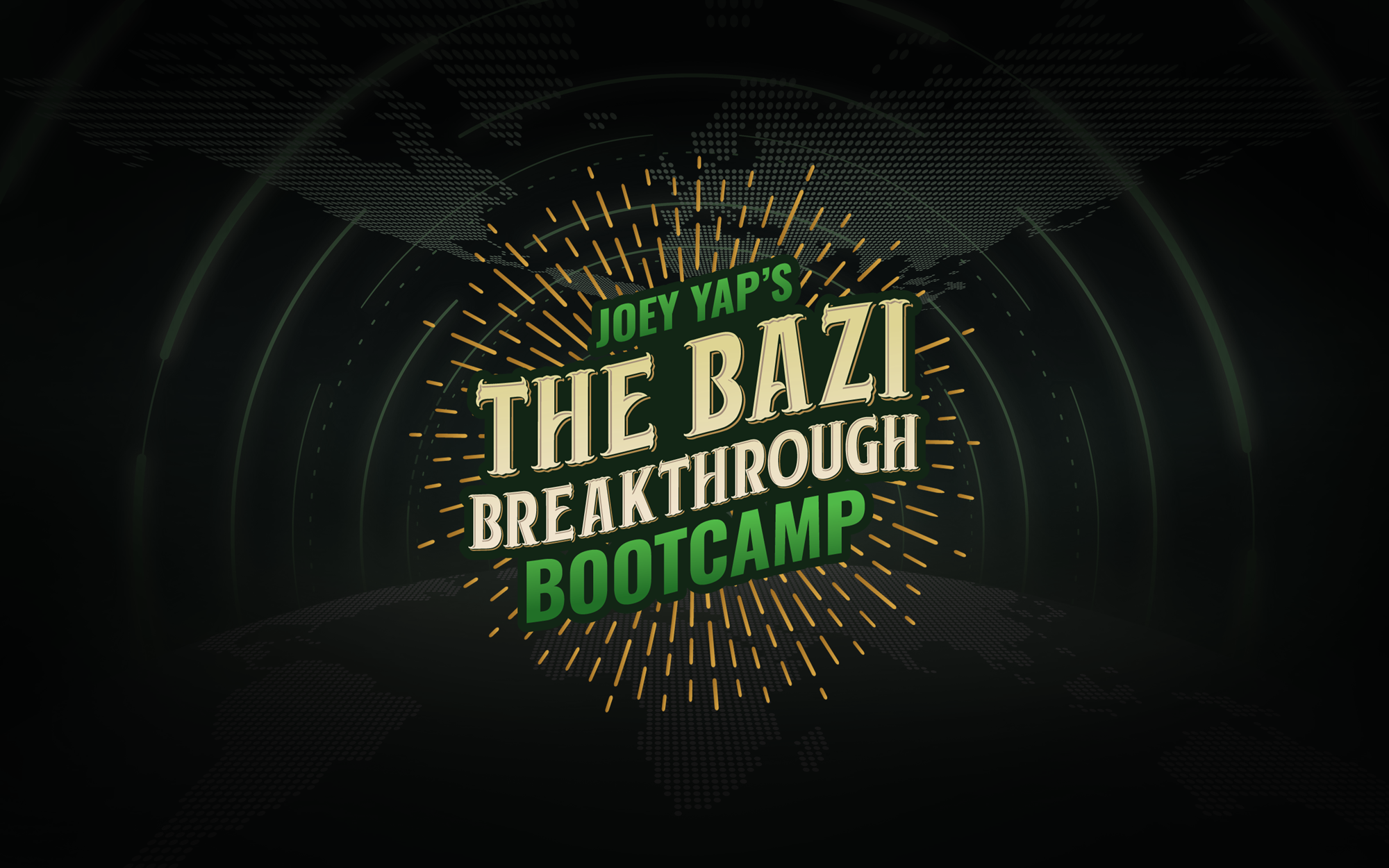 Welcome to The Lobby - Joey Yap's BaZi Breakthrough Bootcamp 2025