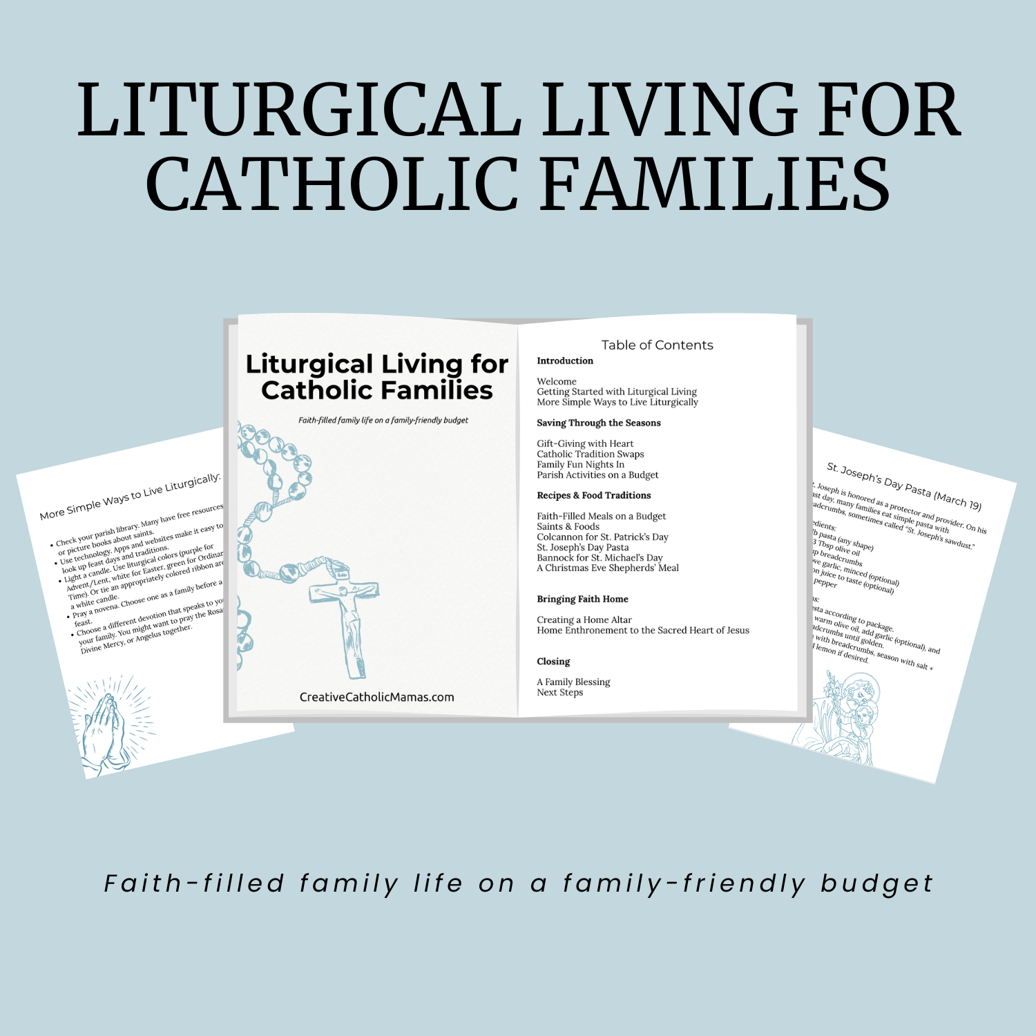 Liturgical Living for Catholic Families Ebook