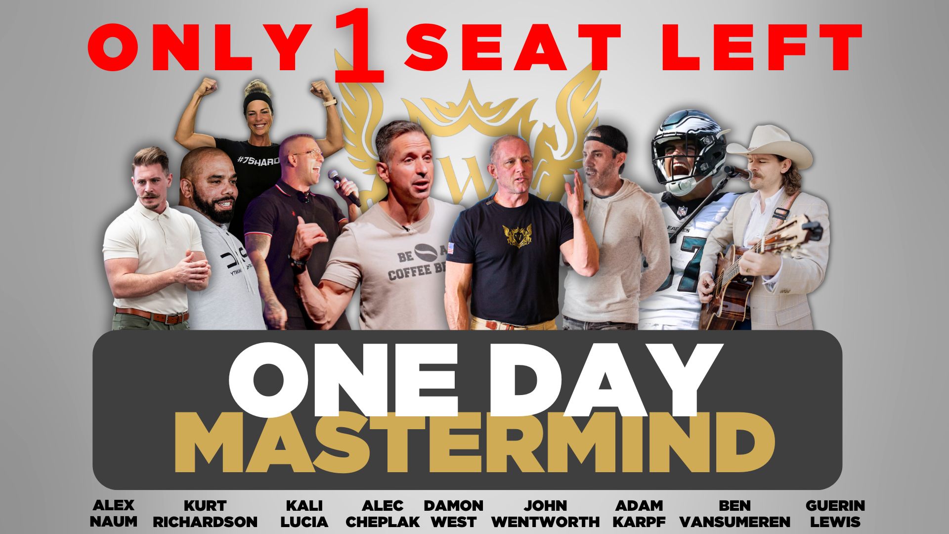 Winners Circle One-Day Mastermind | Elite Business Event