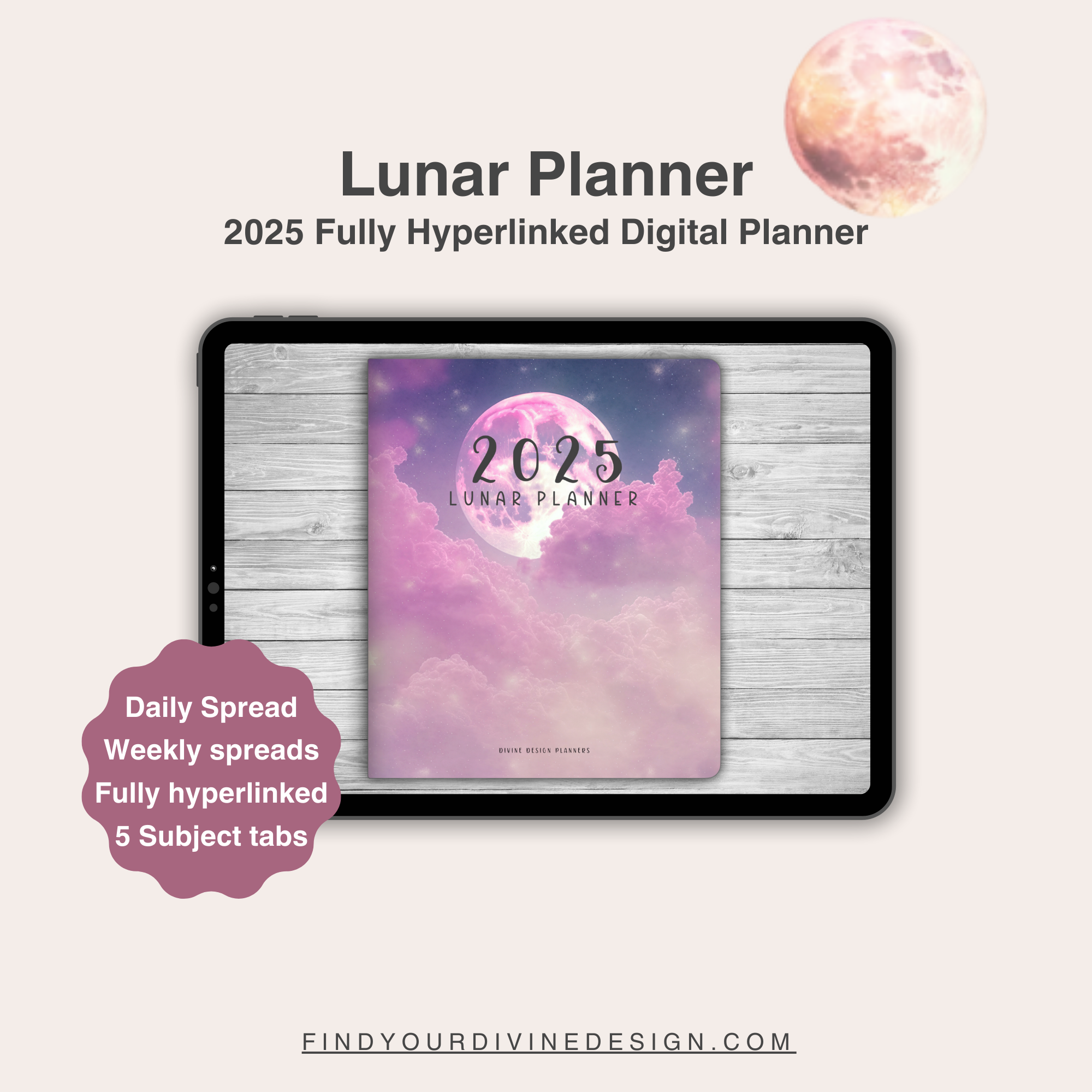 2025 Lunar Planner