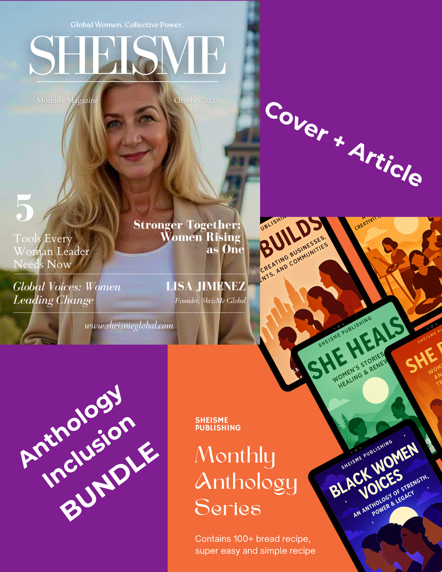 Publishing Bundle - Cover + Article + Anthology