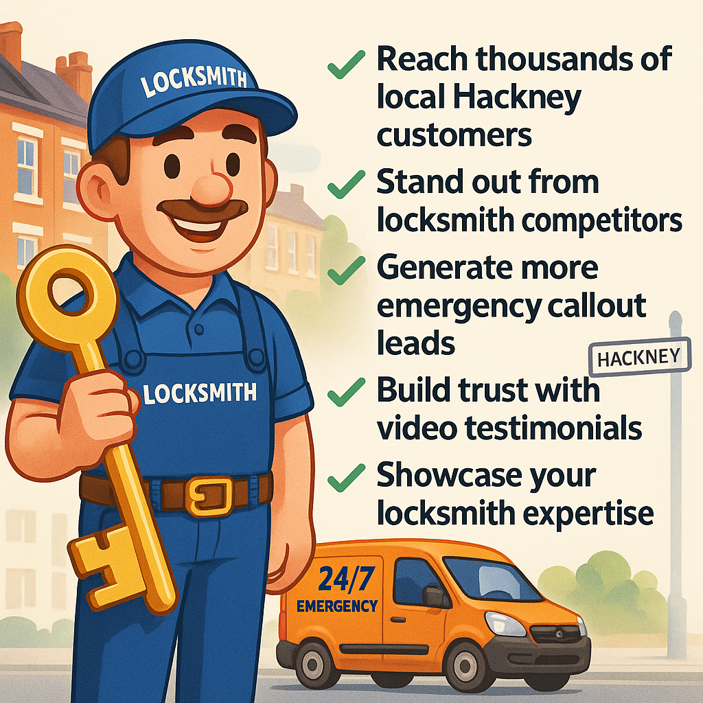 Locksmith Video Marketing Hackney | YouTube Shorts for Locksmiths