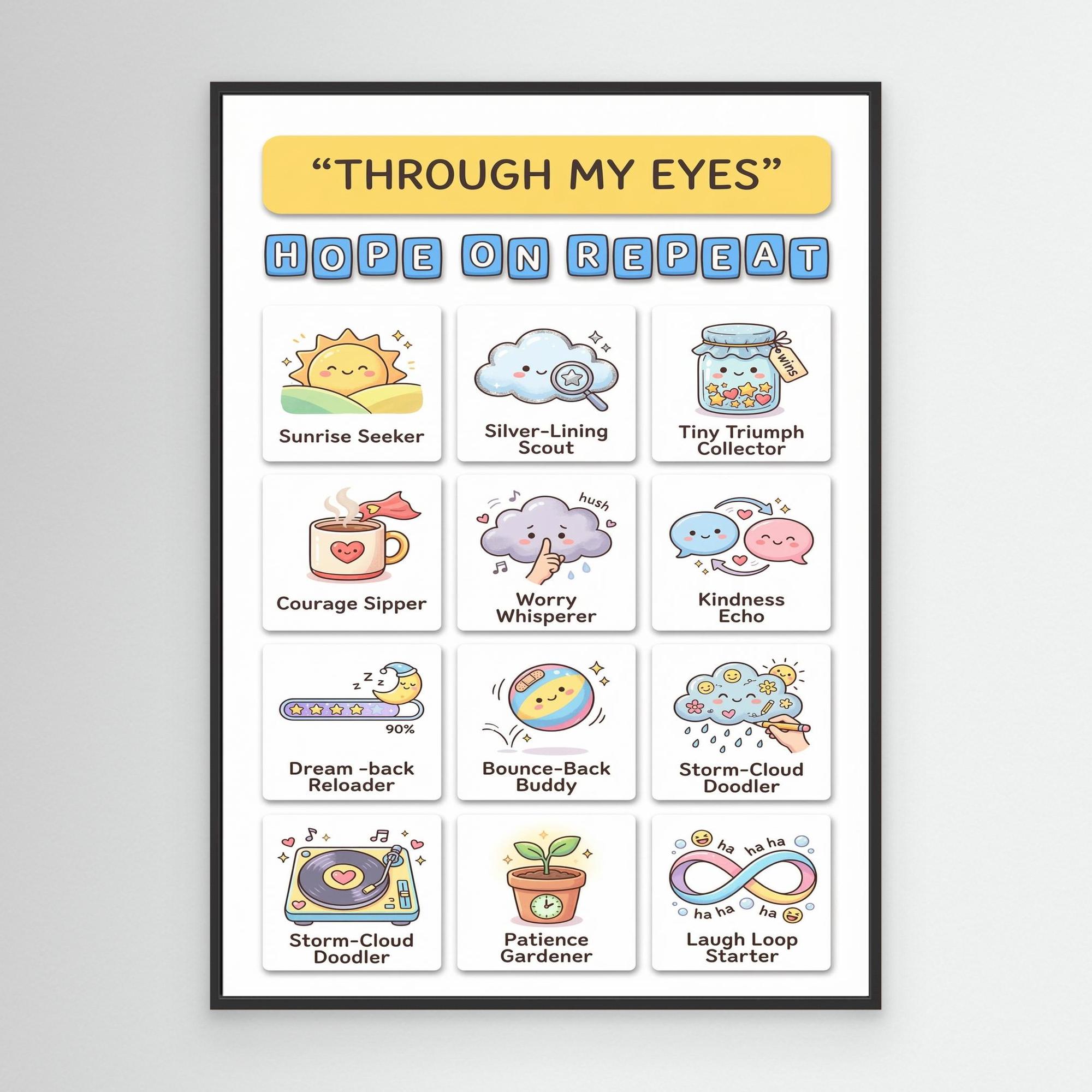 Through My Eyes Wall Art Series