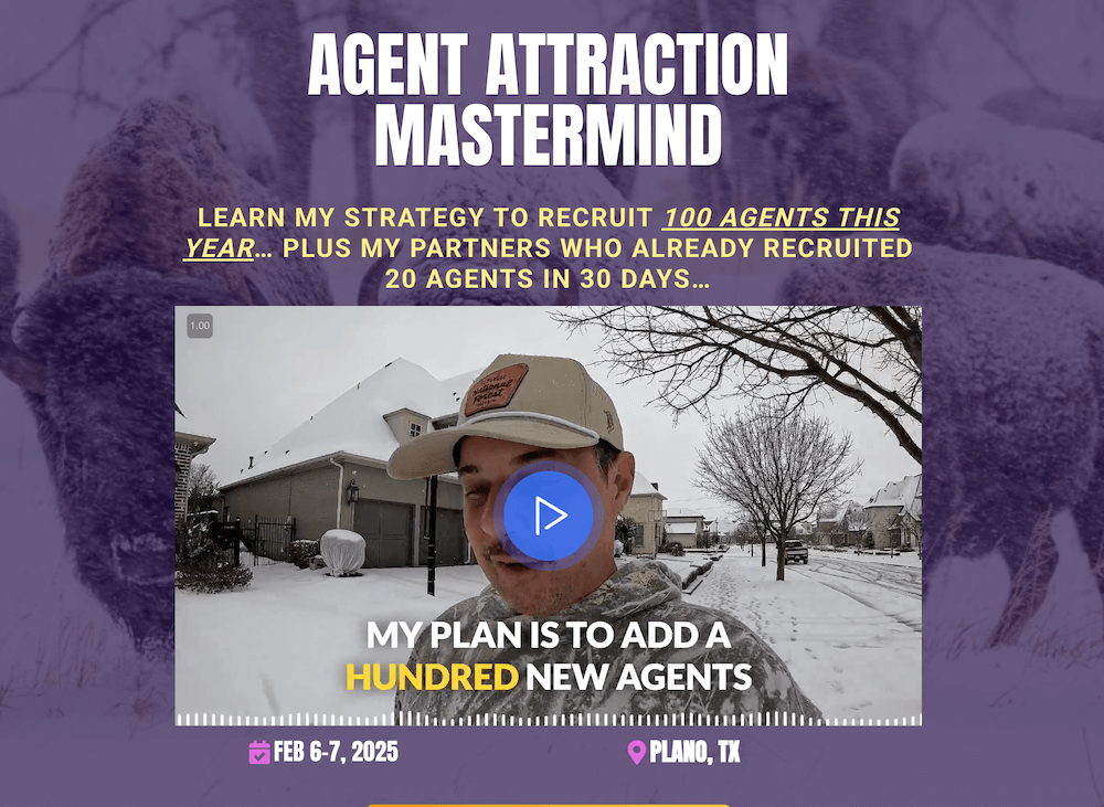 Agent Attraction Breakthrough