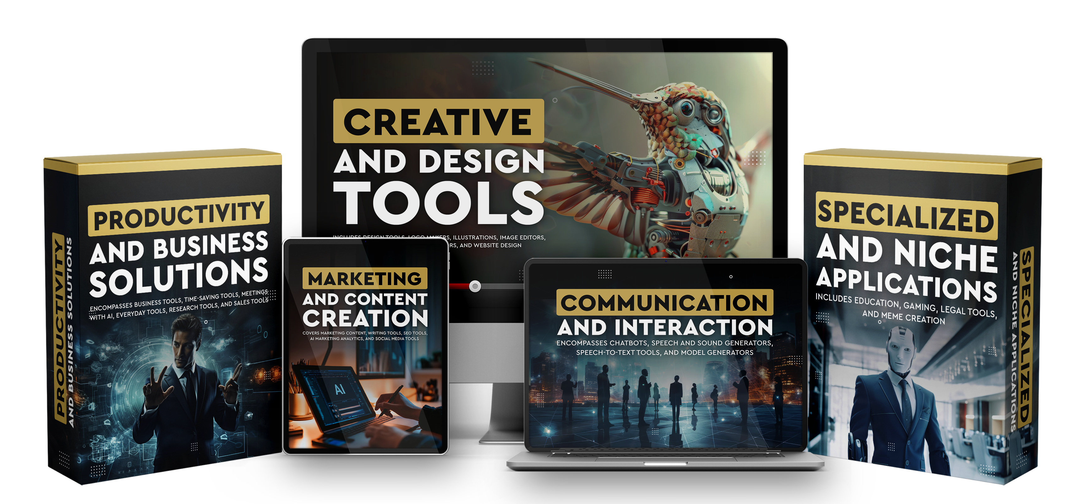 3000+ AI Tools Bundle | Complete AI Suite for Business & Creativity