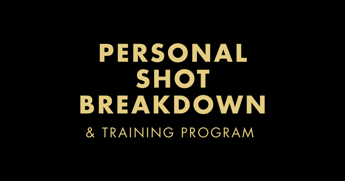 Personalized Shot Breakdown for Your Athlete | BriAnna Joy Garza