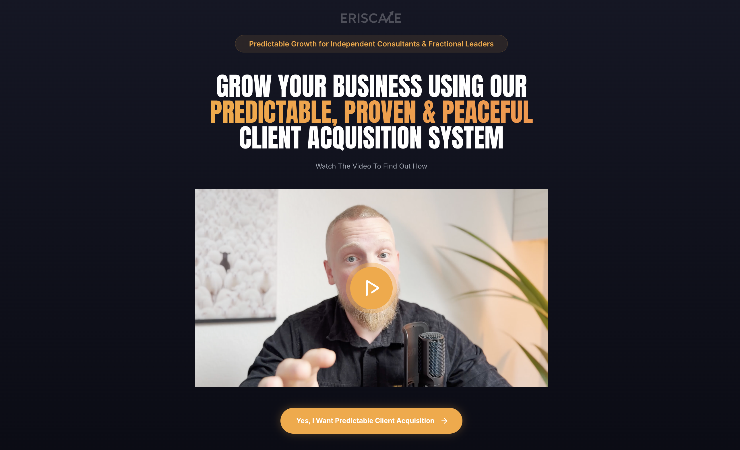 Predictable Client Acquisition