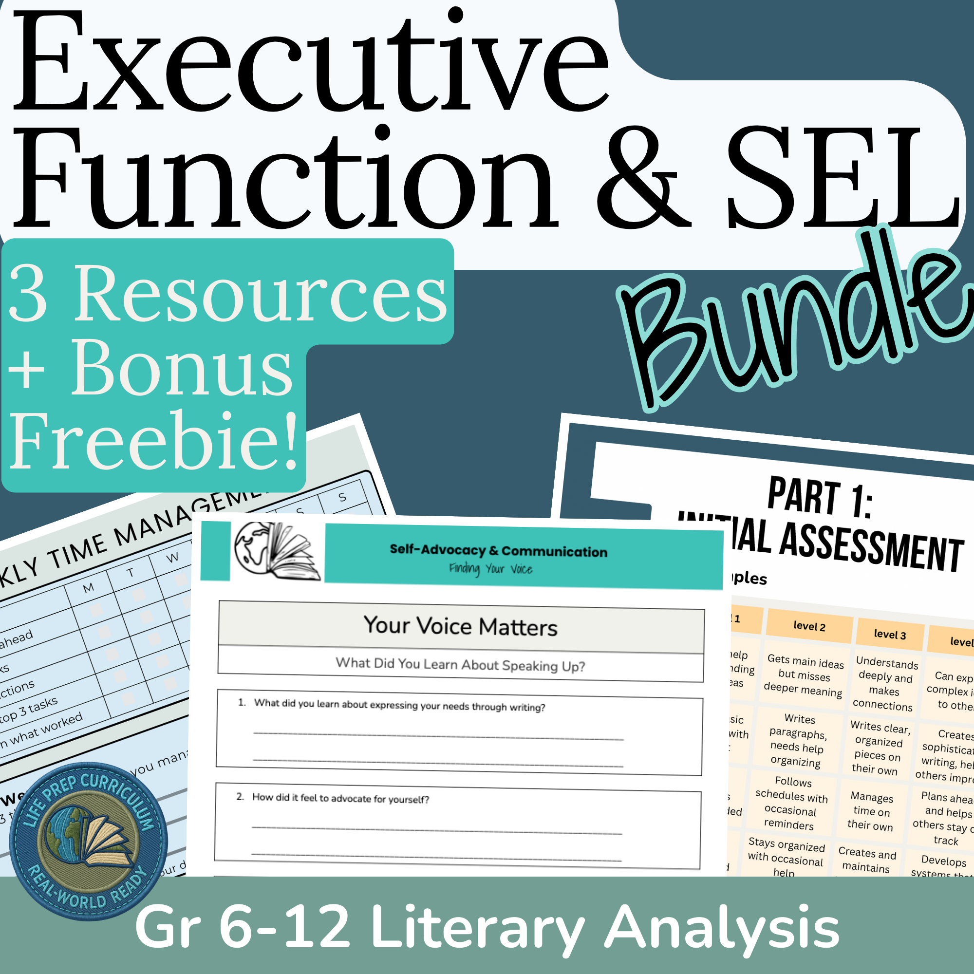 Executive Function Skills Bundle