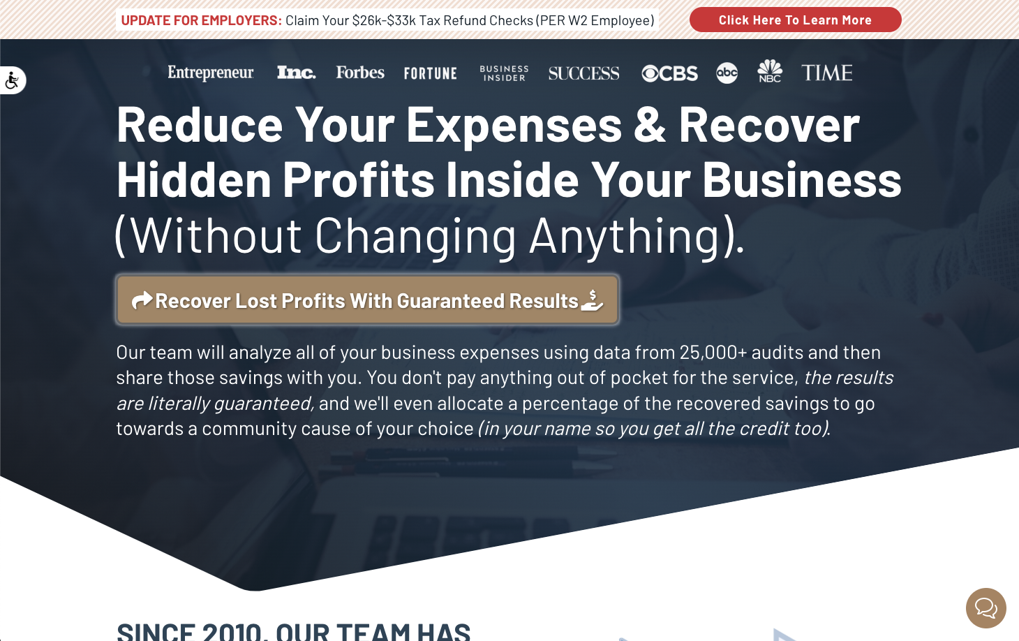 Reduce Your Expenses And Recover Lost Profits With Guaranteed Results
