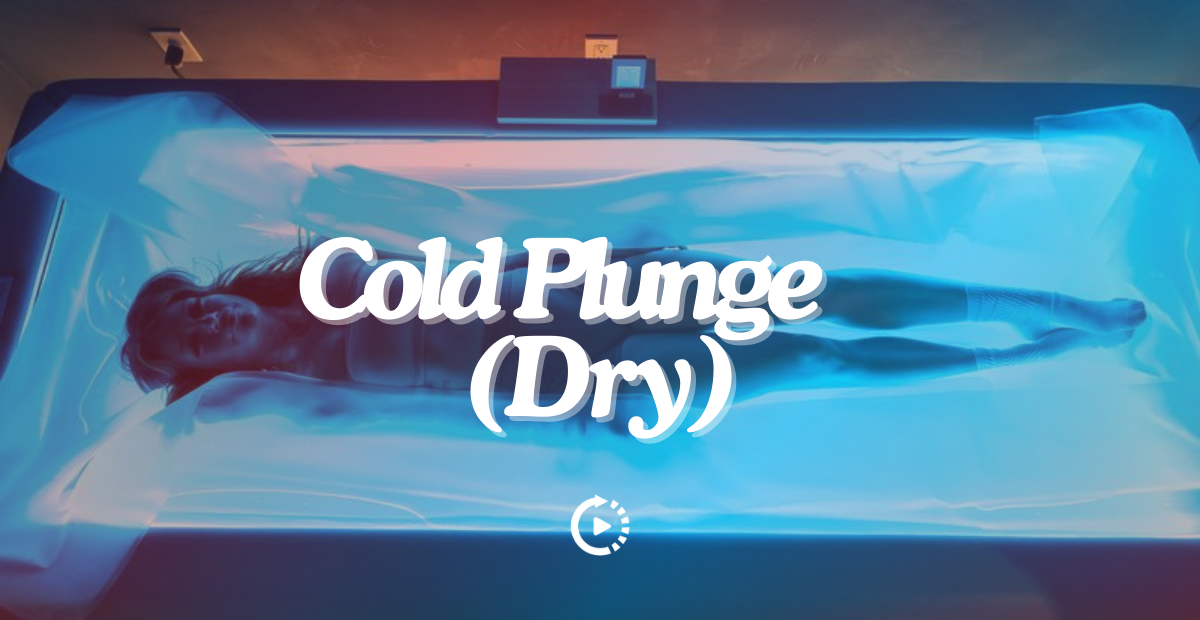 Dry Cold Plunge | Restart Longevity Spa | Social Wellness Club