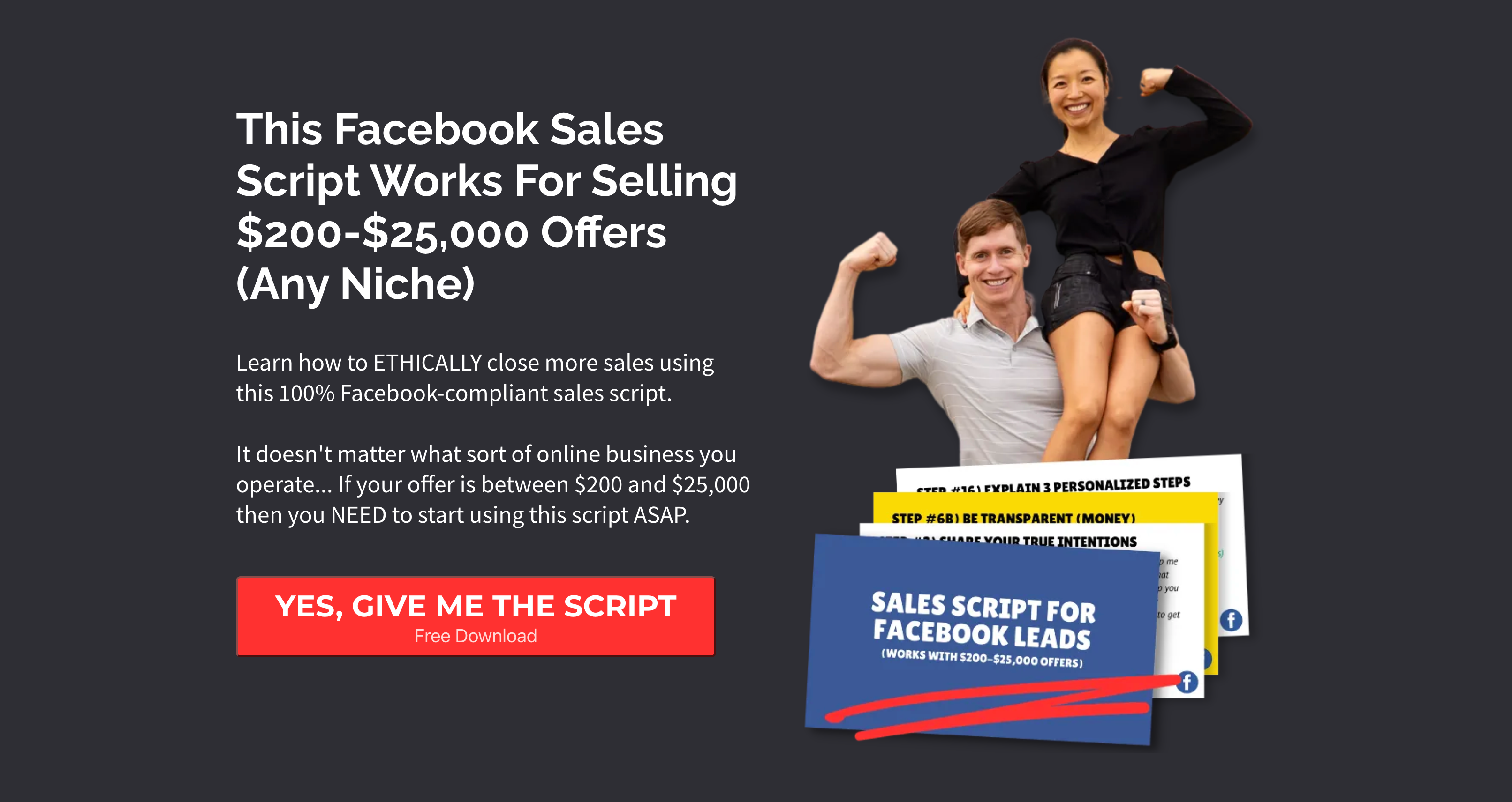 Facebook Sales Script