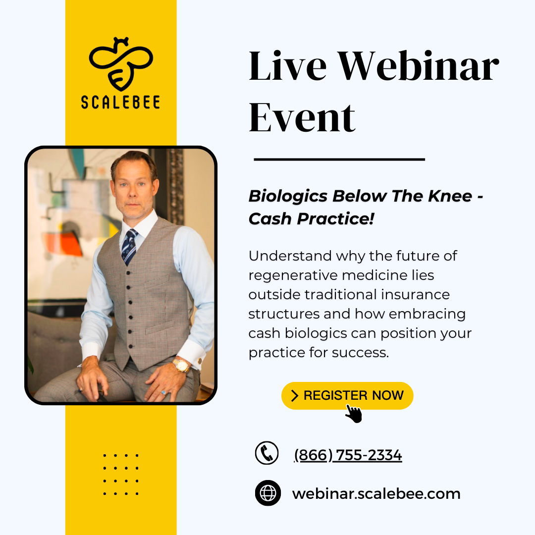 Biologics Below The Knee Live Webinar Event Hosted By Dr. Scott M ...