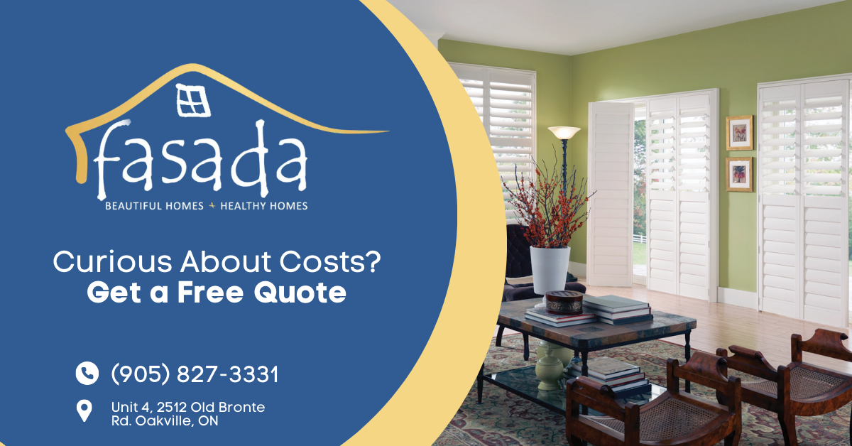 Shutters Oakville l Fasada Windows and Doors