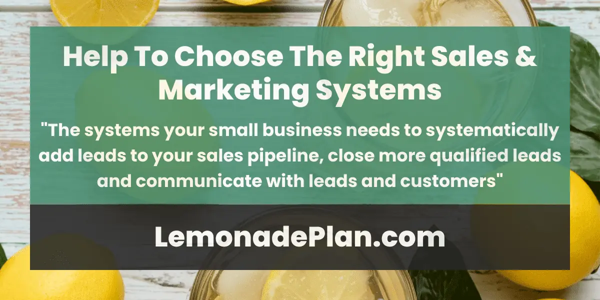 How To Choose The Right Small Business Marketing Systems