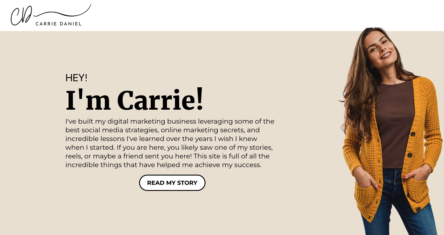Carrie Daniel - Digital Marketing Expert