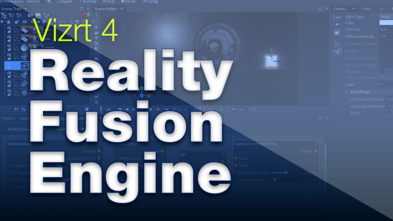 Vizrt 4 Reality Fusion Engine