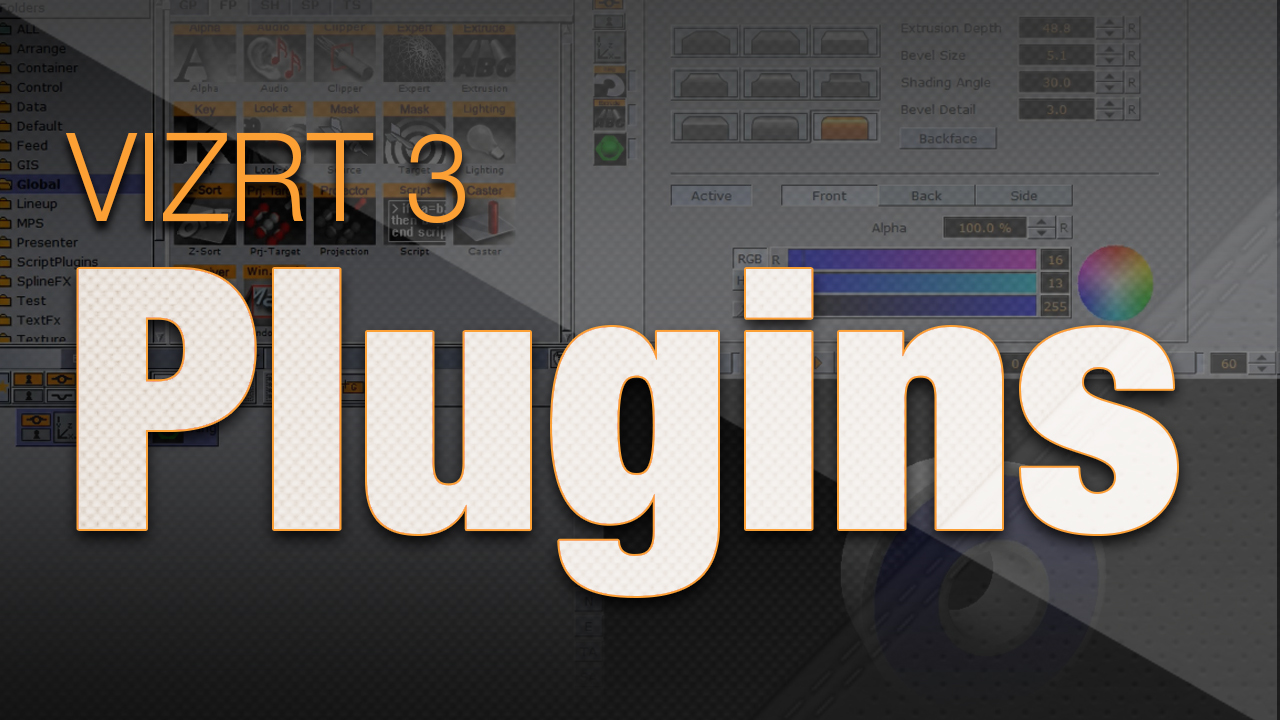 Vizrt 3 Plugins