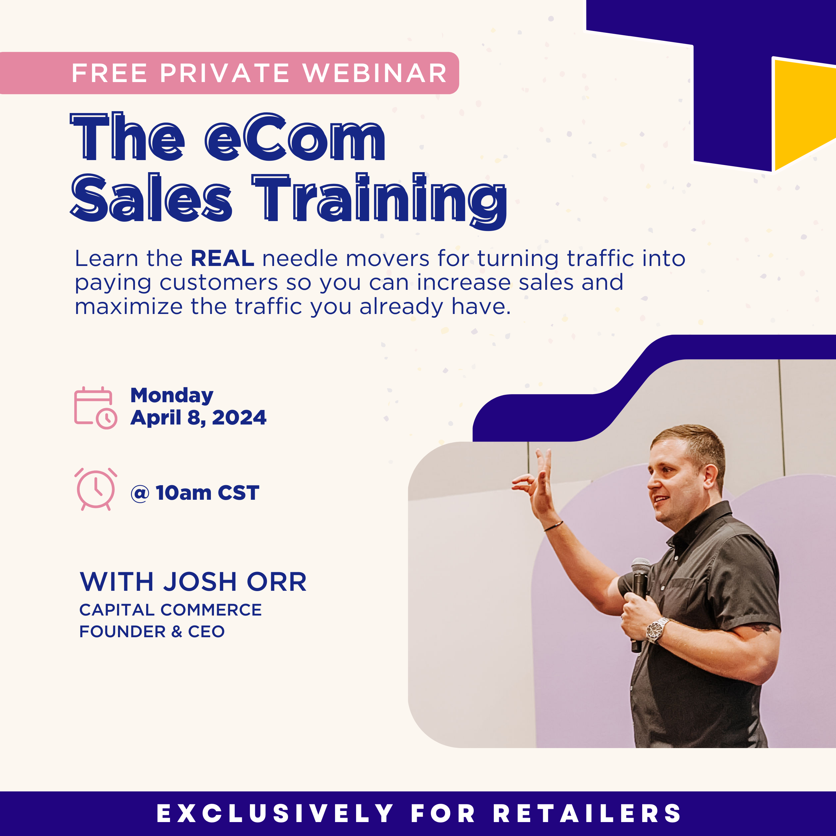 The eCom Sales Training