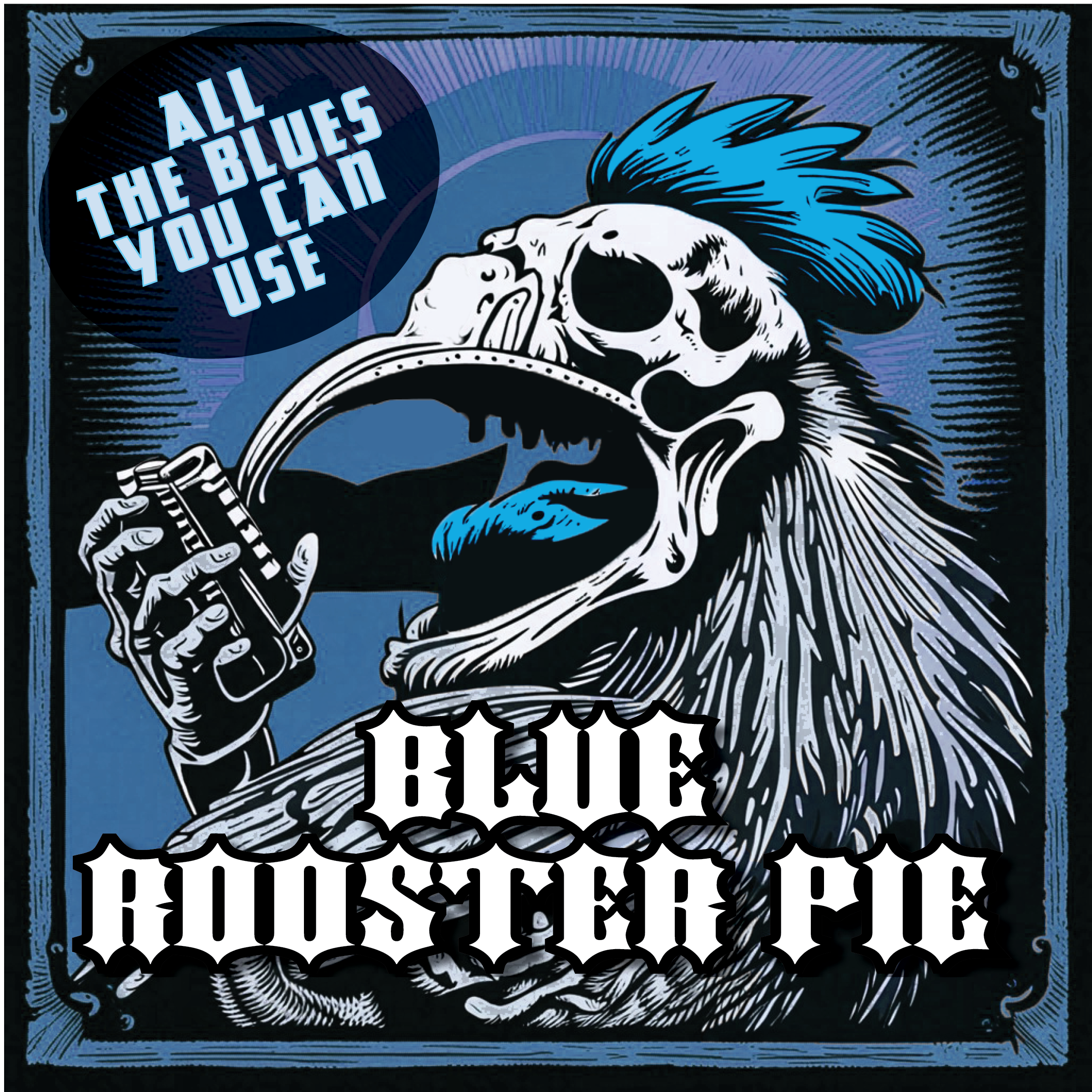 Blue Rooster Pie