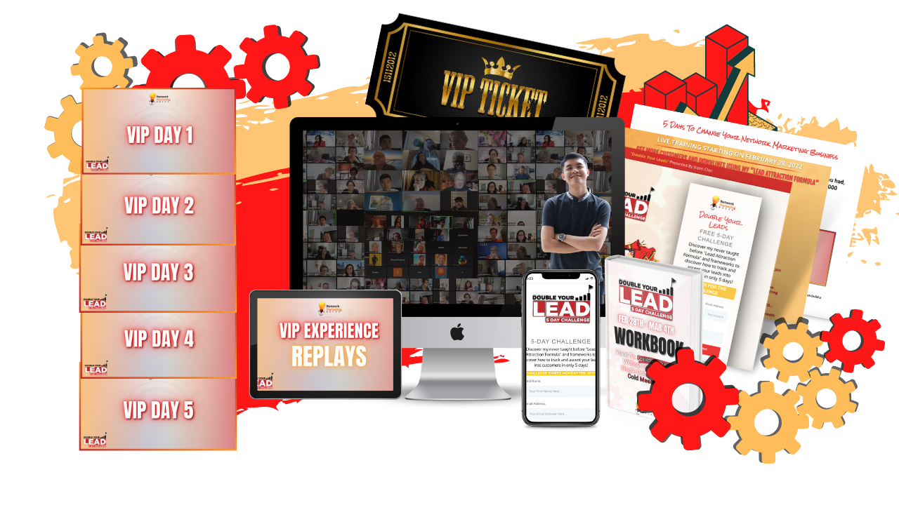 VIP Ticket to "Double Your Lead" 5-Day Challenge