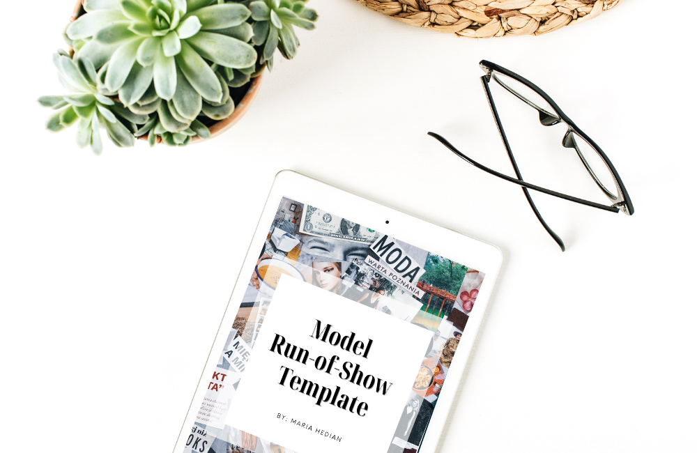 Fashion Week Templates Collection | Maria Hedian ITFI