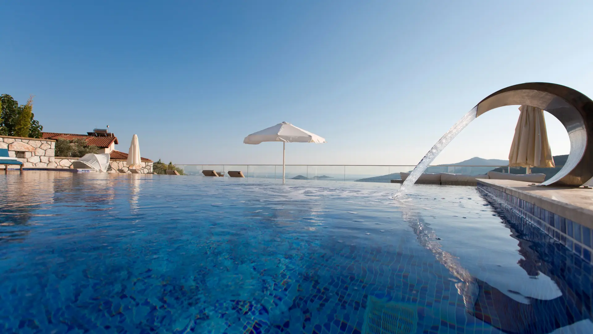 Infinity Pool Designs by Solid Rock Pools & Spas