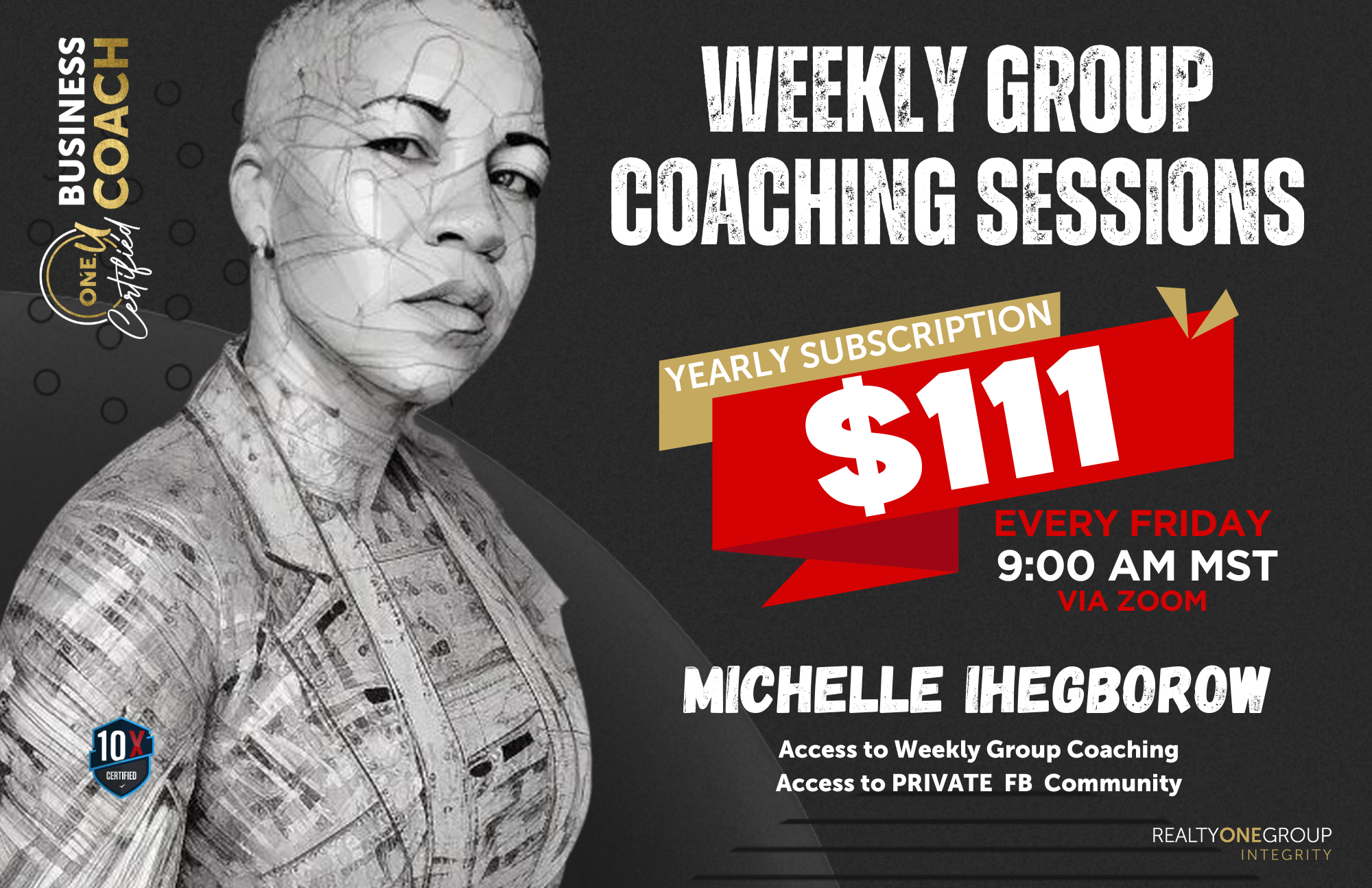 Weekly Group Coaching Sessions