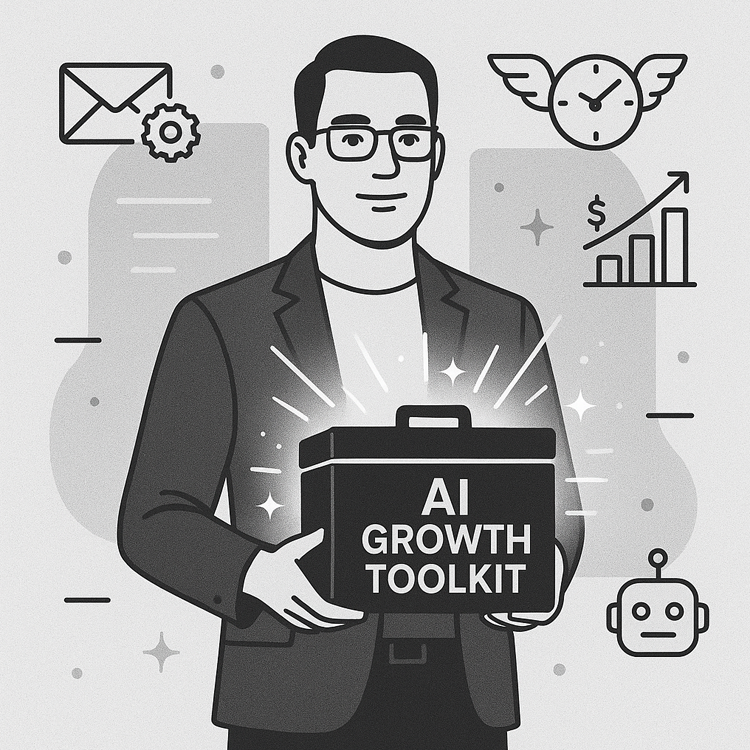 The AI Growth Toolkit gives you everything you need to work 5-10 hours less per week while ...