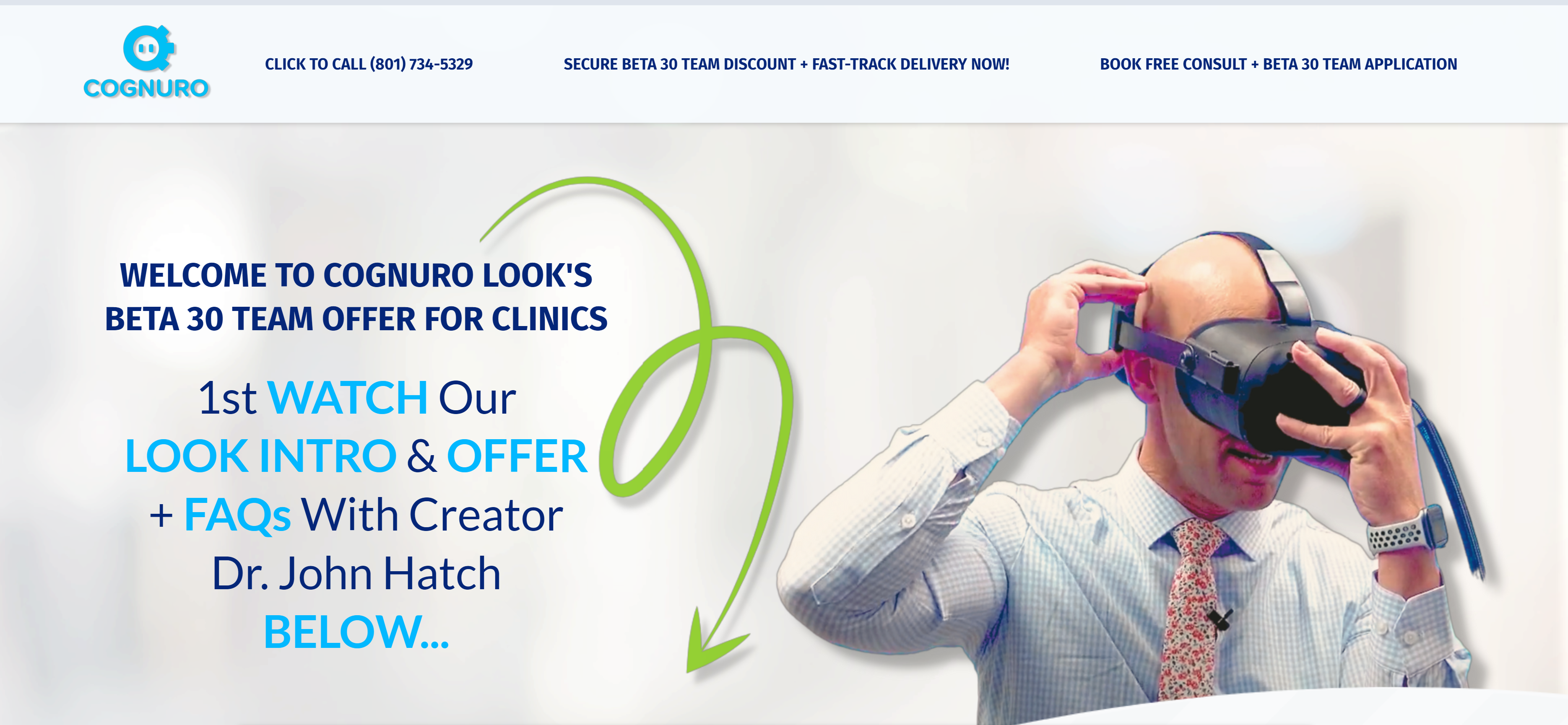 COGNURO LOOK | Revolutionary Brain Assessment & Rehabilitation System ...
