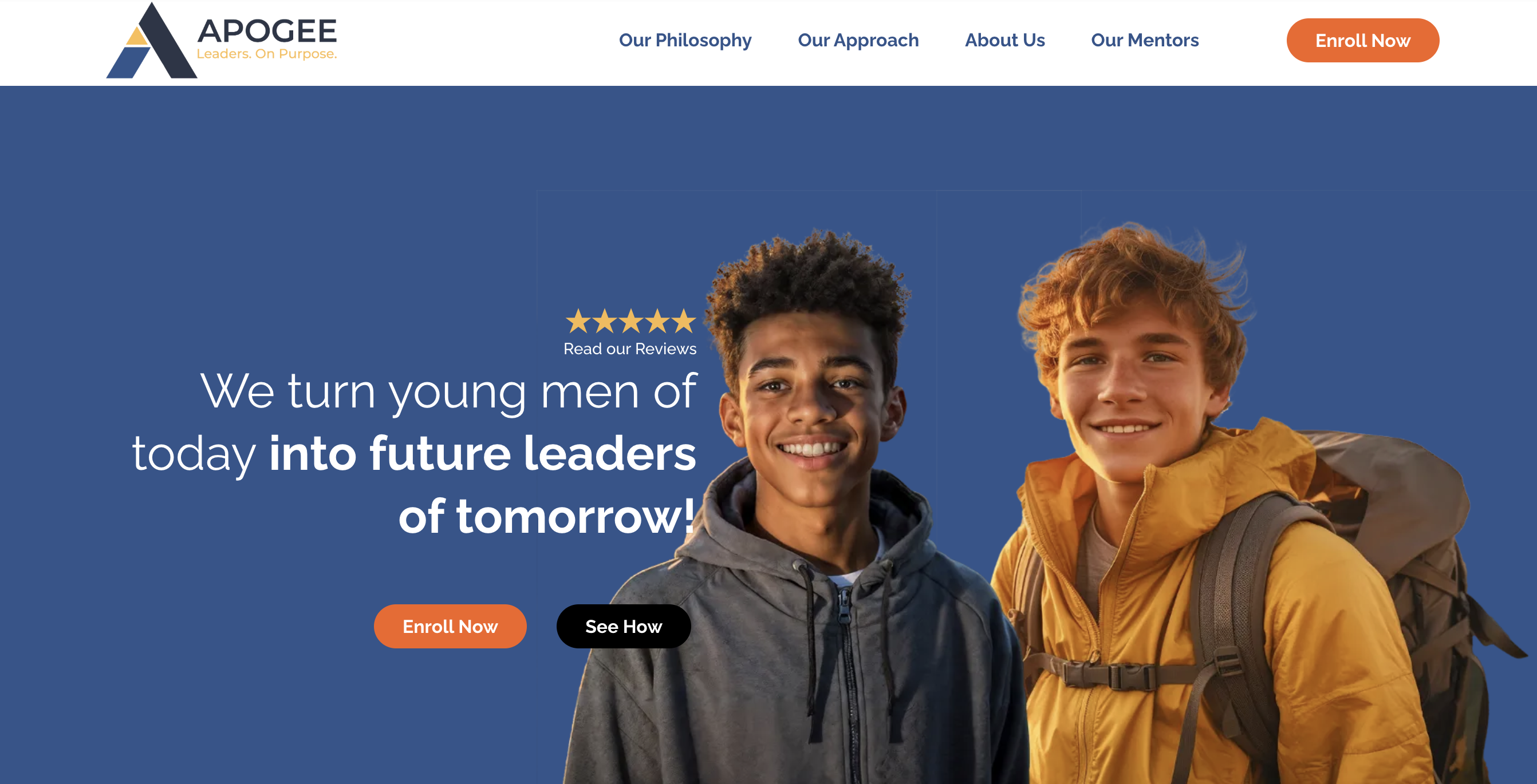 Apogee Strong Young Men