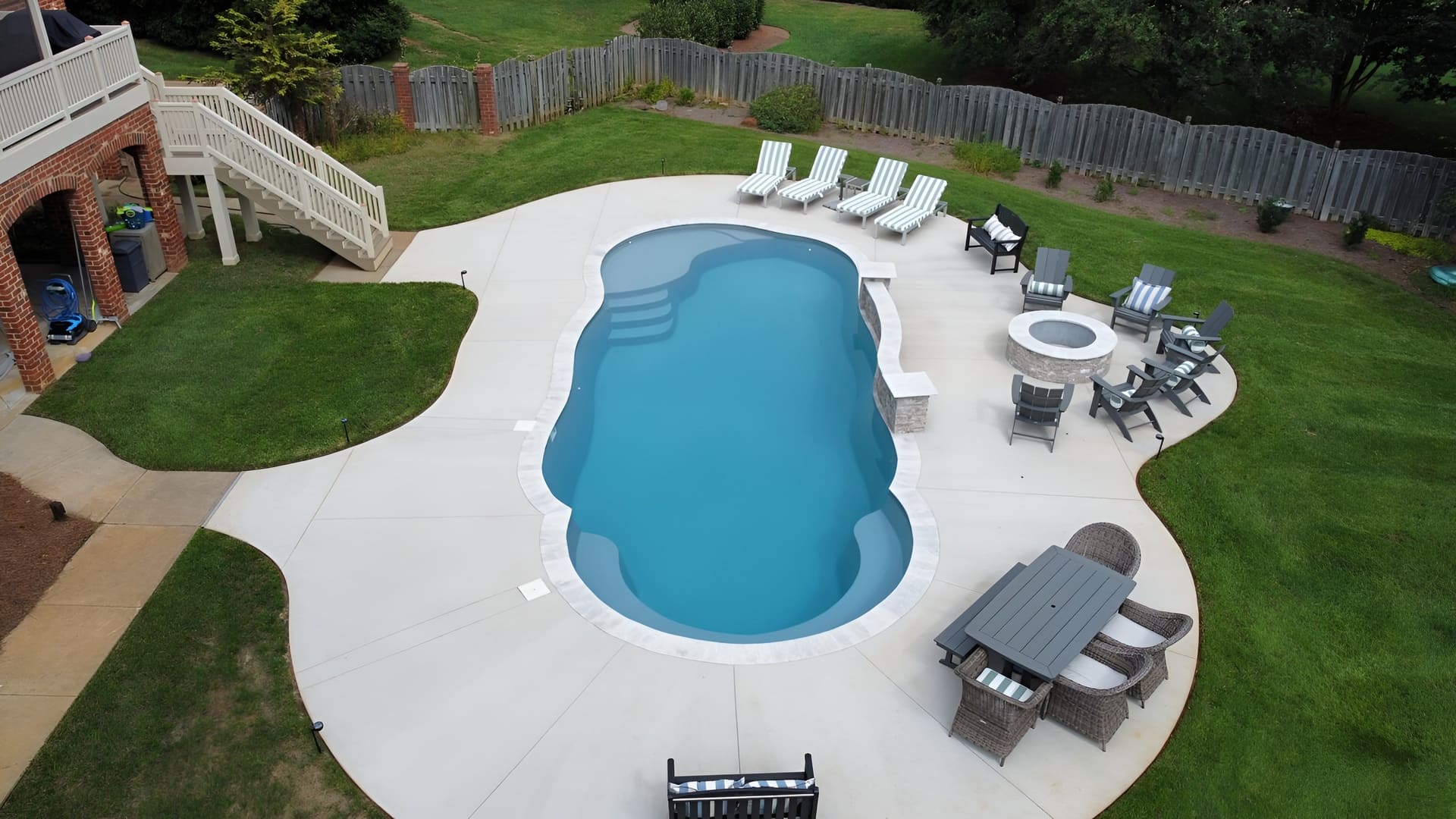 River Pools & Spas Blue Moon Pools | pool construction in Greensboro