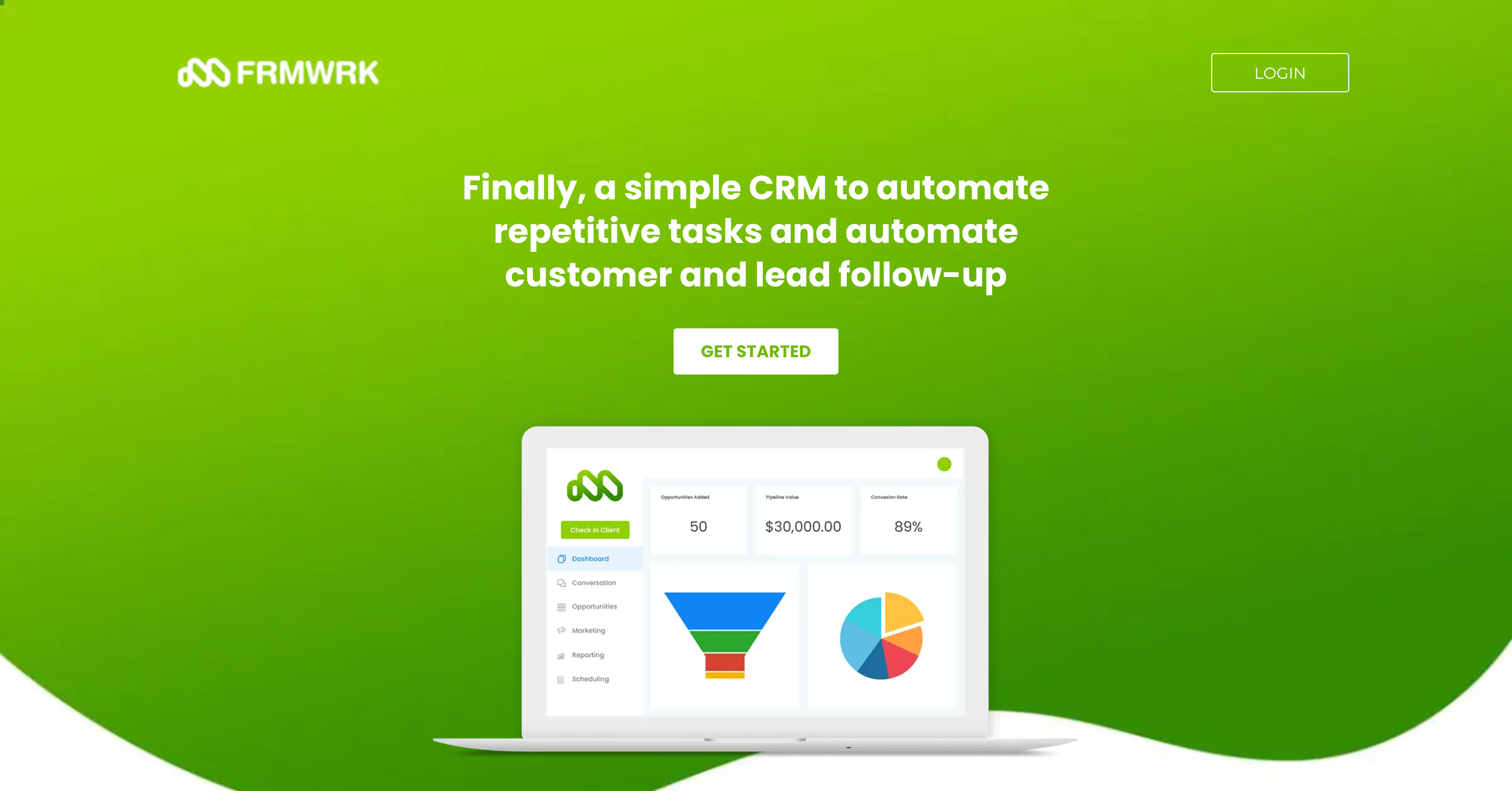 Framework CRM - Home
