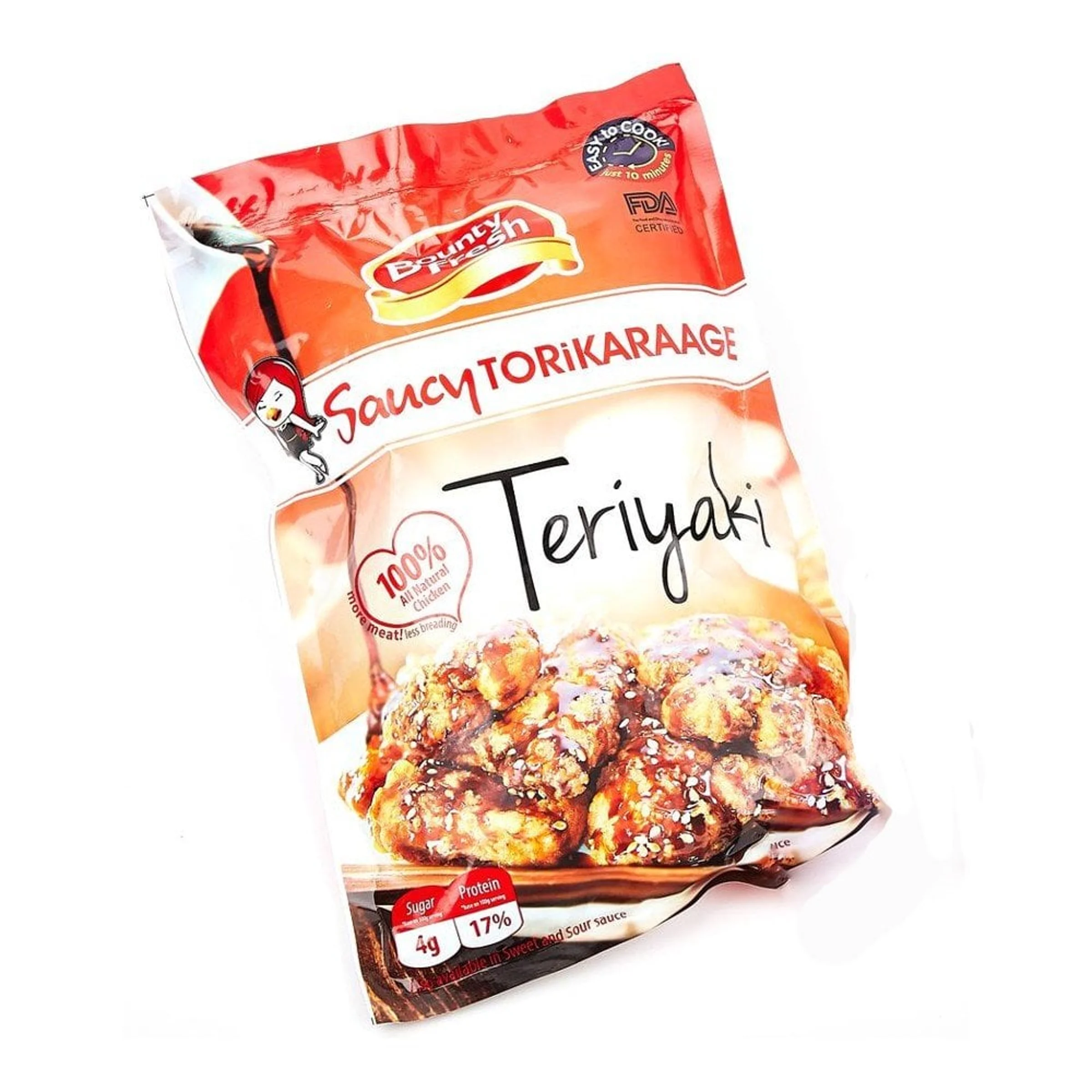 Buying Bounty Fresh Saucy Torikaraage Teriyaki in the Philippines