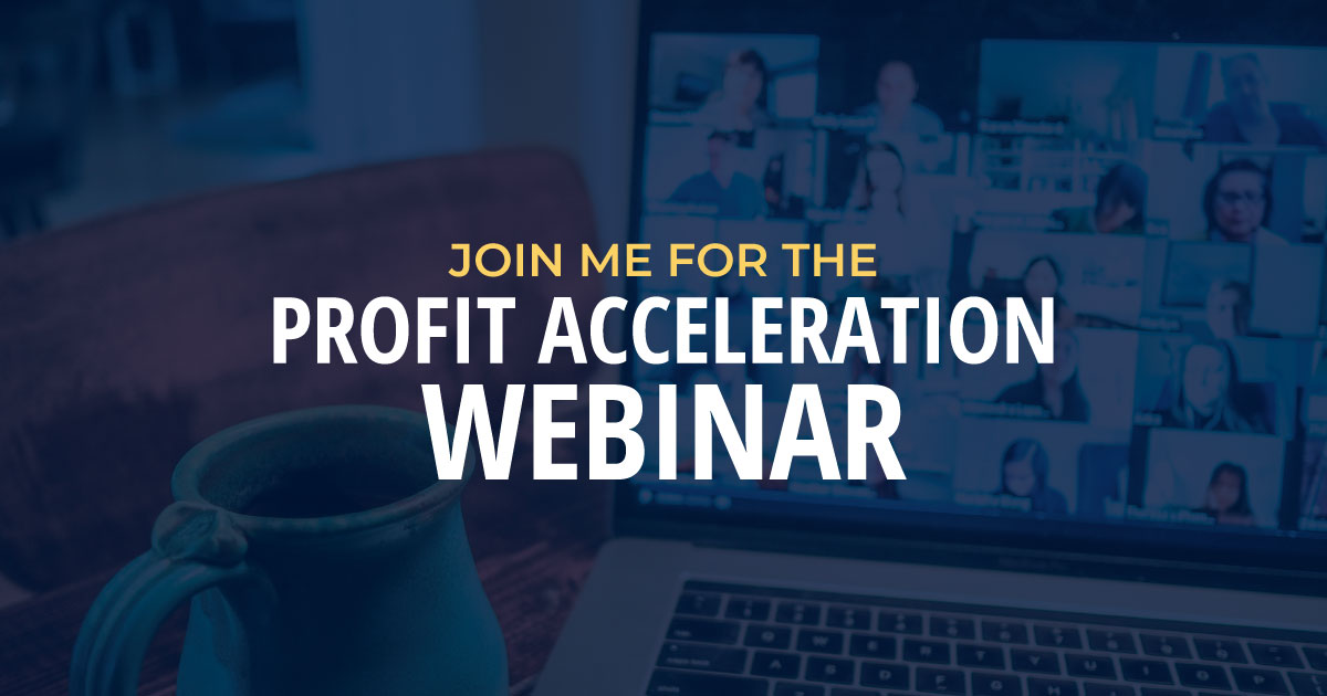 Profit Acceleration Webinar