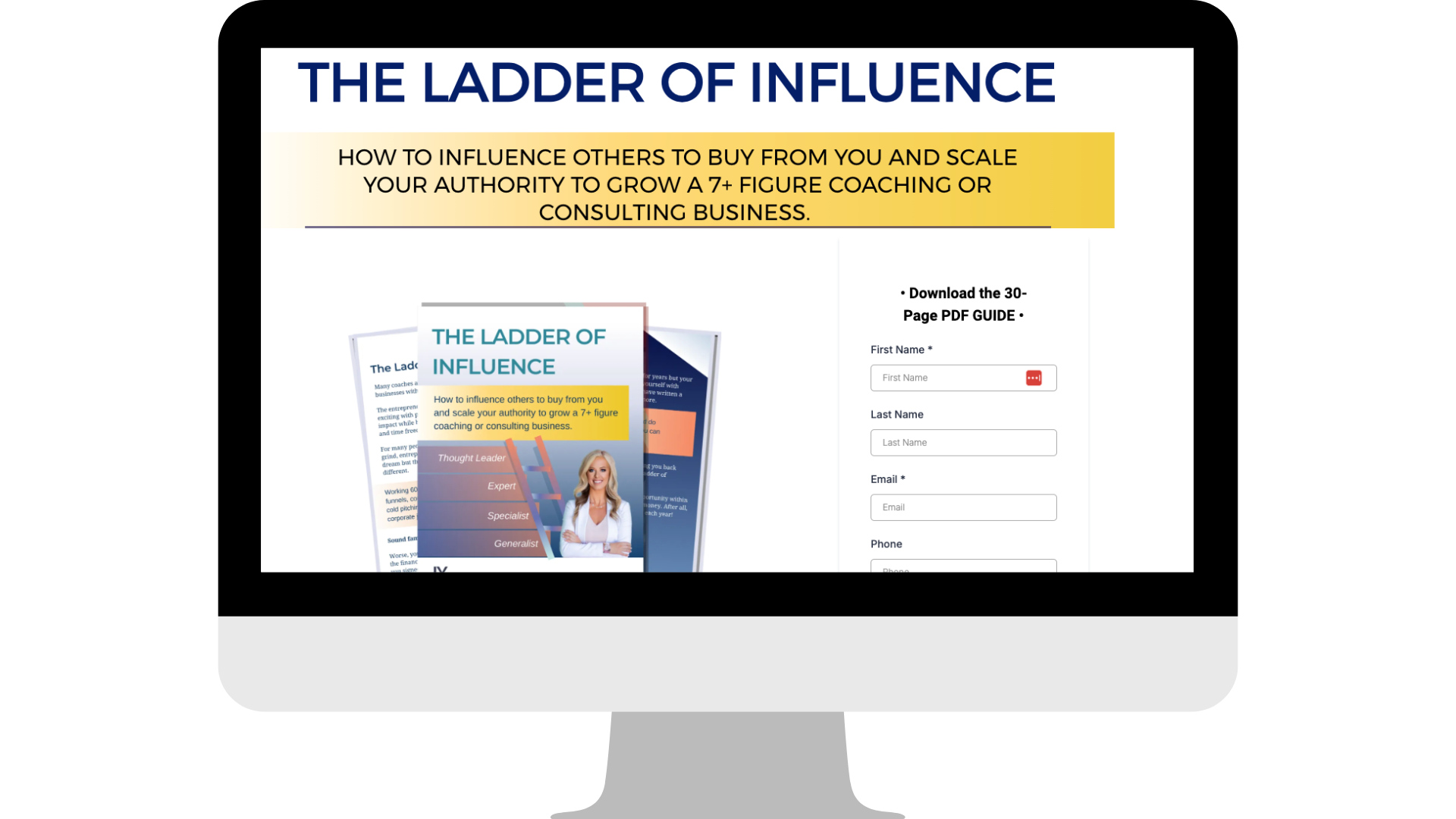 Ladder of Influence | The secrets to rapidly growing your authority so ...