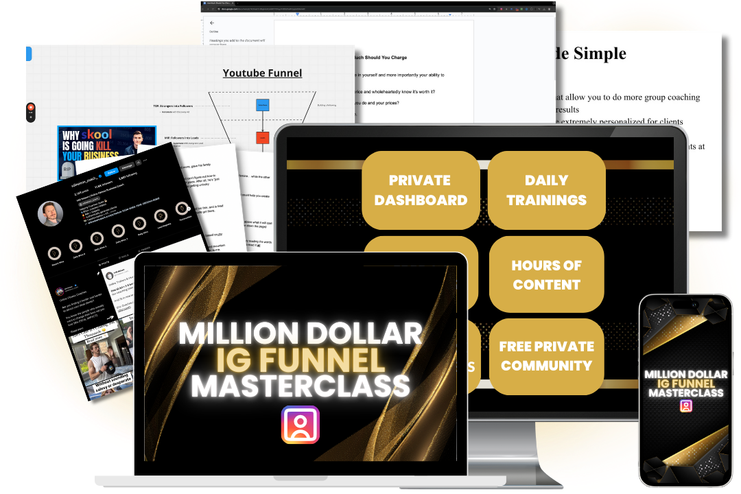 Million Dollar IG Funnel Masterclass