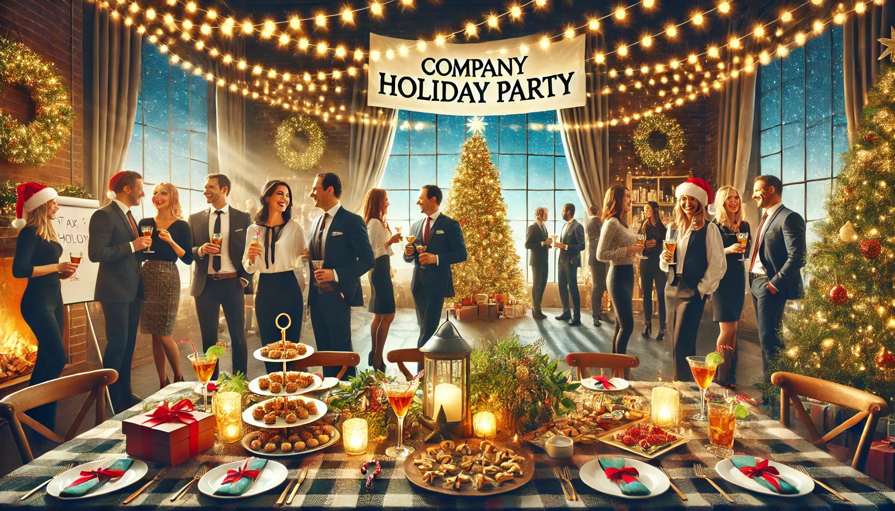 How to Throw a Holiday Party That’s Merry, Bright, and Tax-Deductible