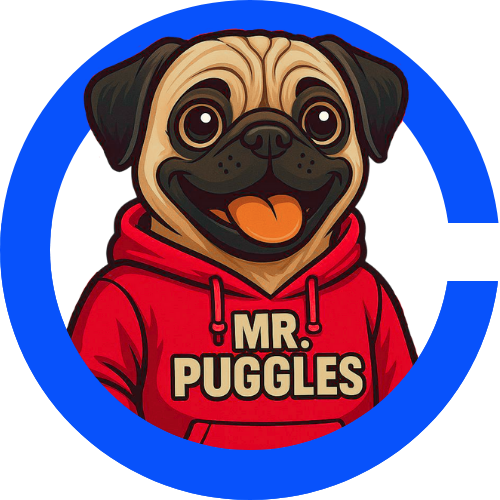 Mr. Puggles on Base