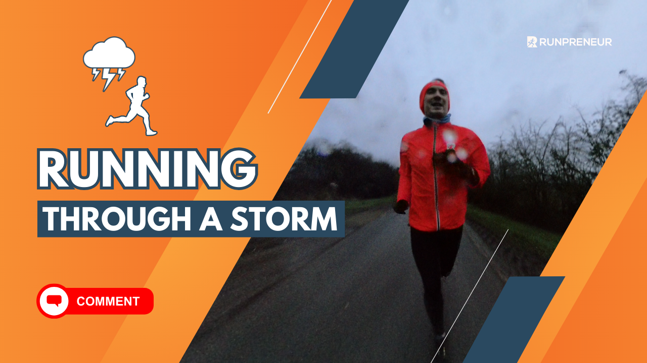 Running Through Storm Darragh: A Battle Against the Elements