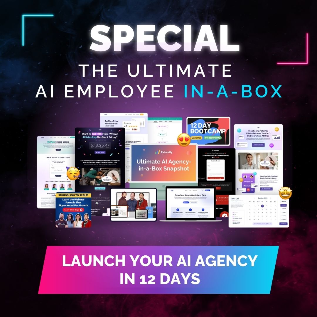 The Ultimate AI Agency In A Box | Extendly