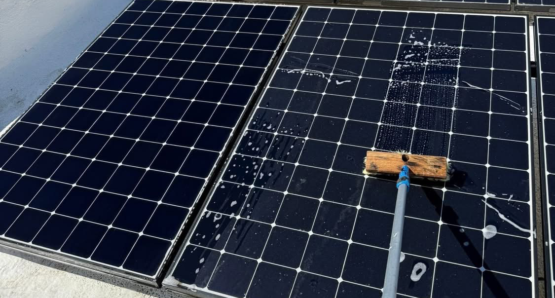 Solar Panel, Window & Pressure Washing Services | J & F Cleaning Services