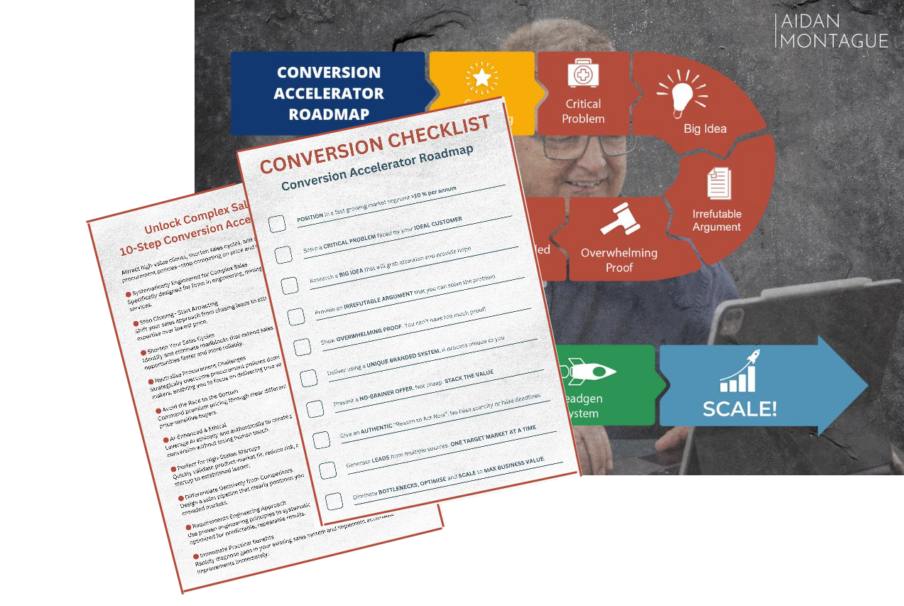 Copy This Conversion Accelerator Roadmap: