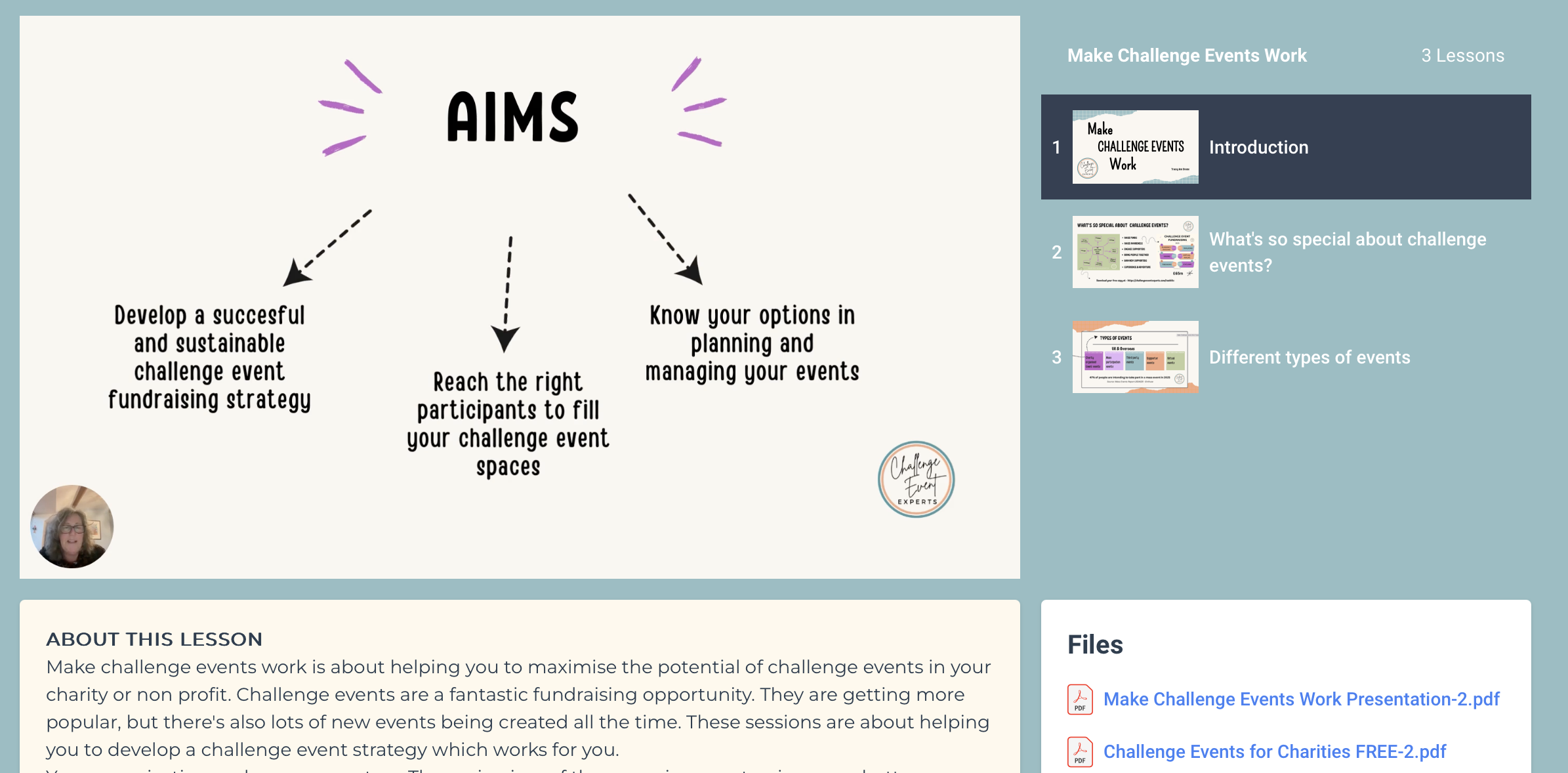 Make Challenge Events Work