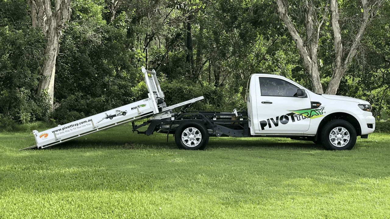 Pivottray: Australian Made One Tonne Tilt Tray Ute for Efficient Loading