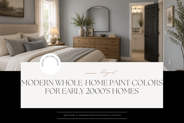 Modern Whole-Home Paint Colors for Early 2000s Homes | Northwest ...