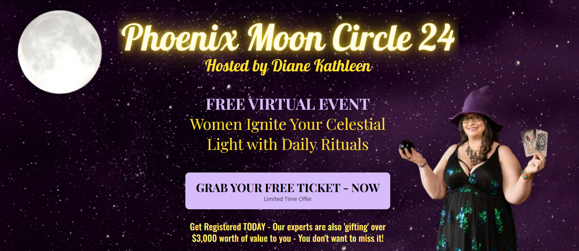 Phoenix Moon Circle 24