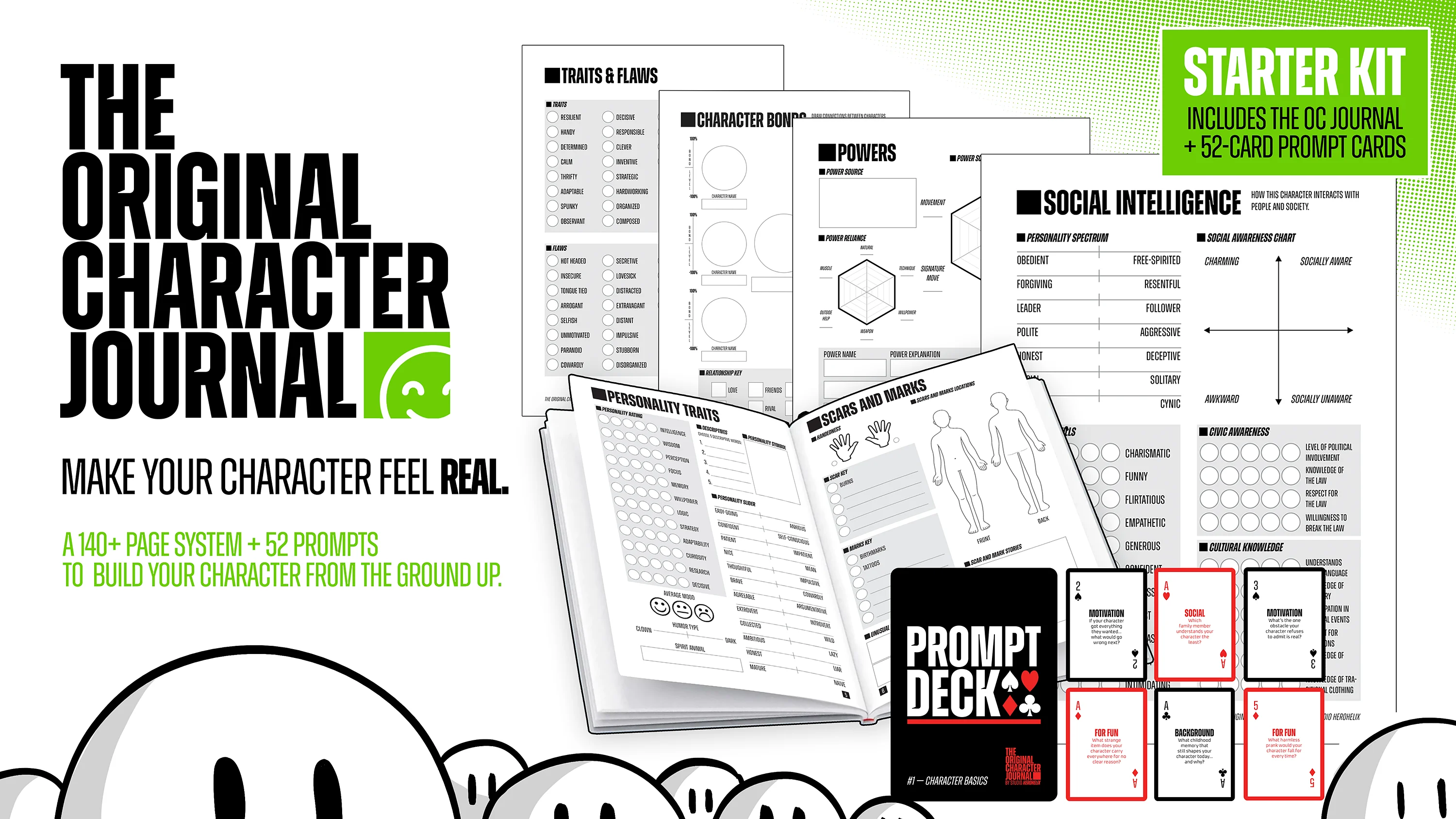 The Original Character Journal — Starter Kit