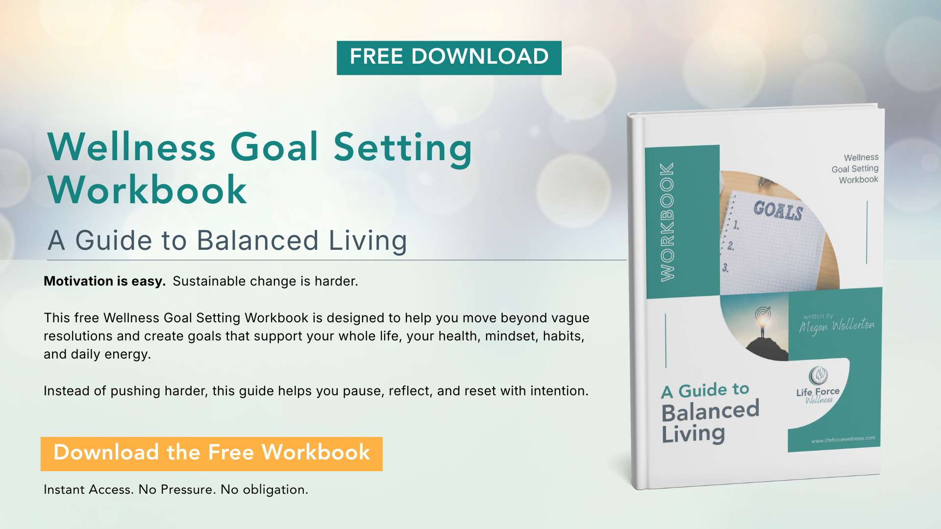 Wellness Goal Setting Workbook – Free Download